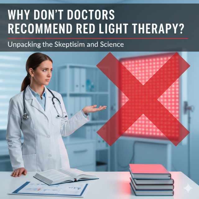 Why Don’t Doctors Recommend Red Light Therapy?