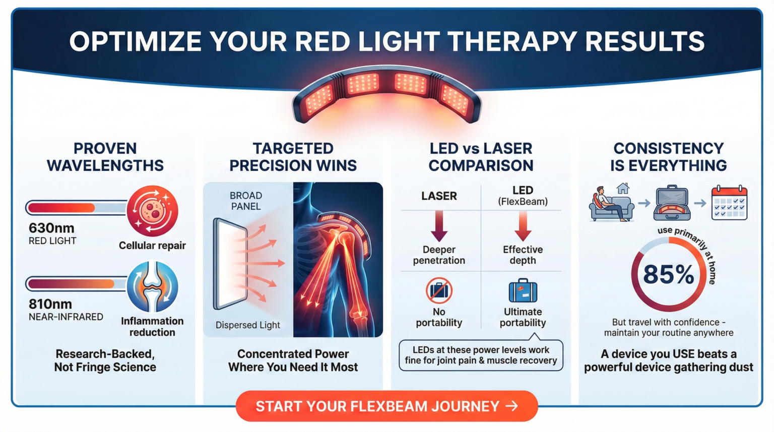 FlexBeam Review (2026): Does This Portable Red Light Device Actually Work?